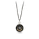 Lotus Flower 14K Gold on Silver Talisman Necklace