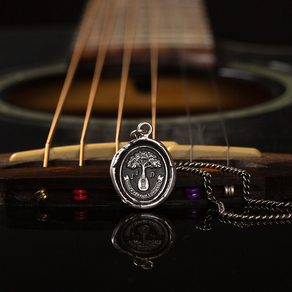 Music Unites Us Charity Talisman Necklace