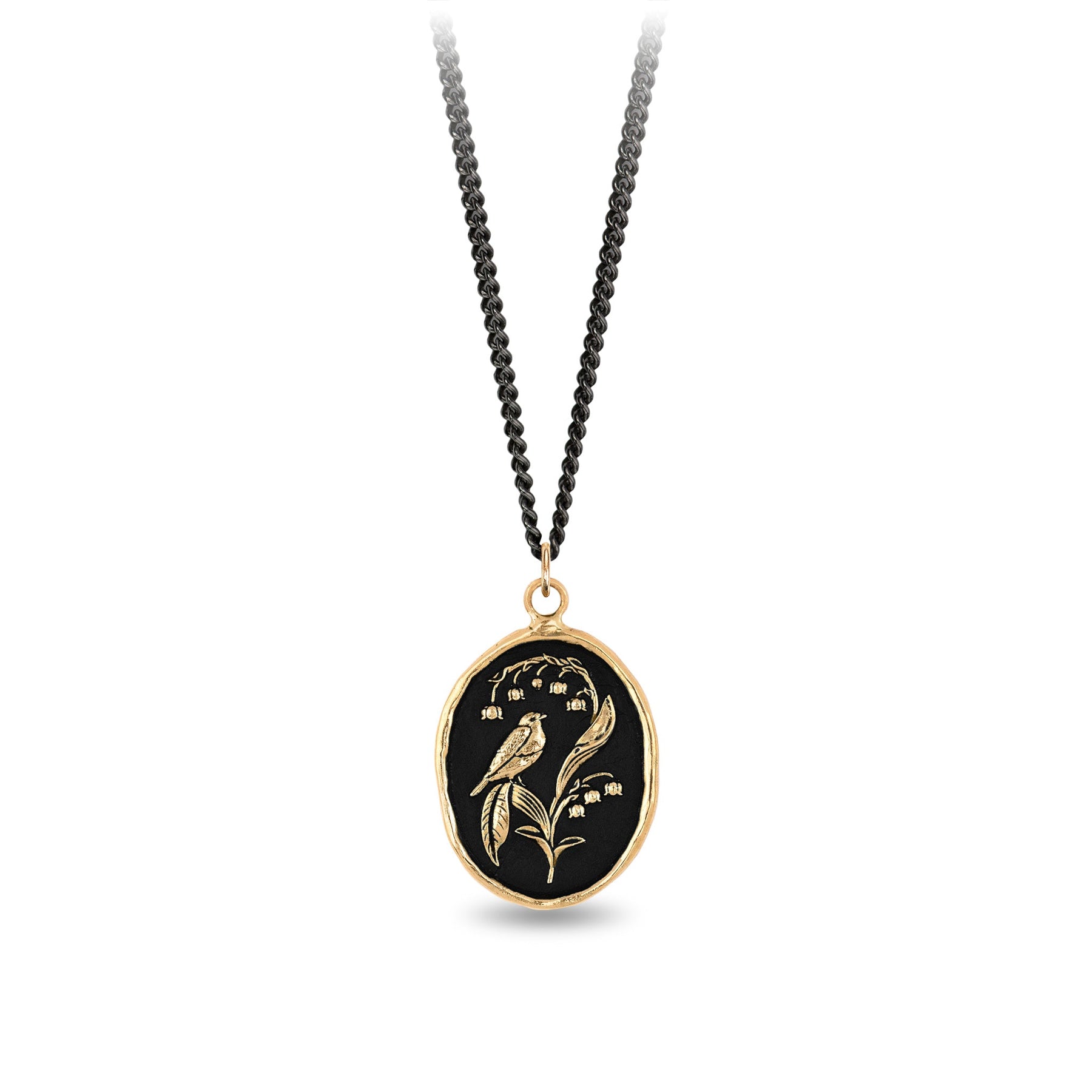 Return to Happiness 14K Gold Talisman Necklace