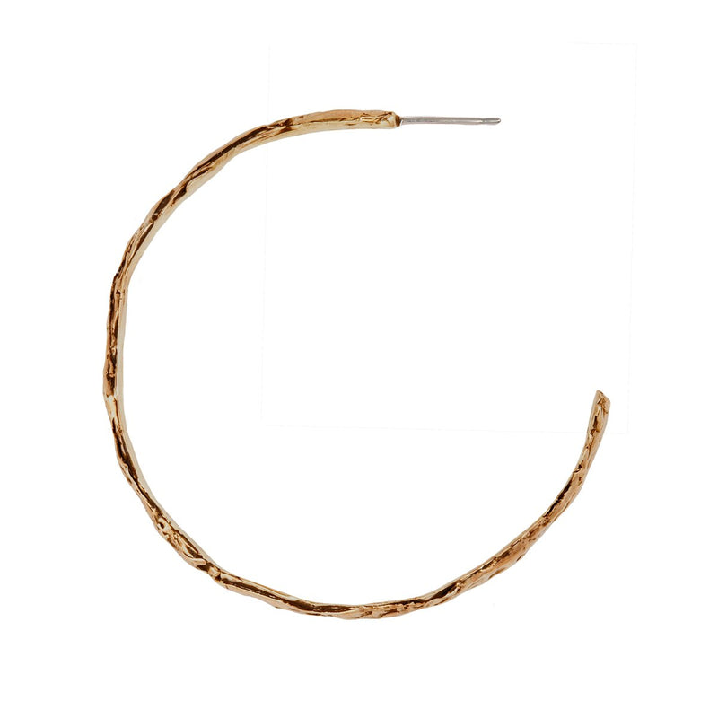 Large Texture Hoops