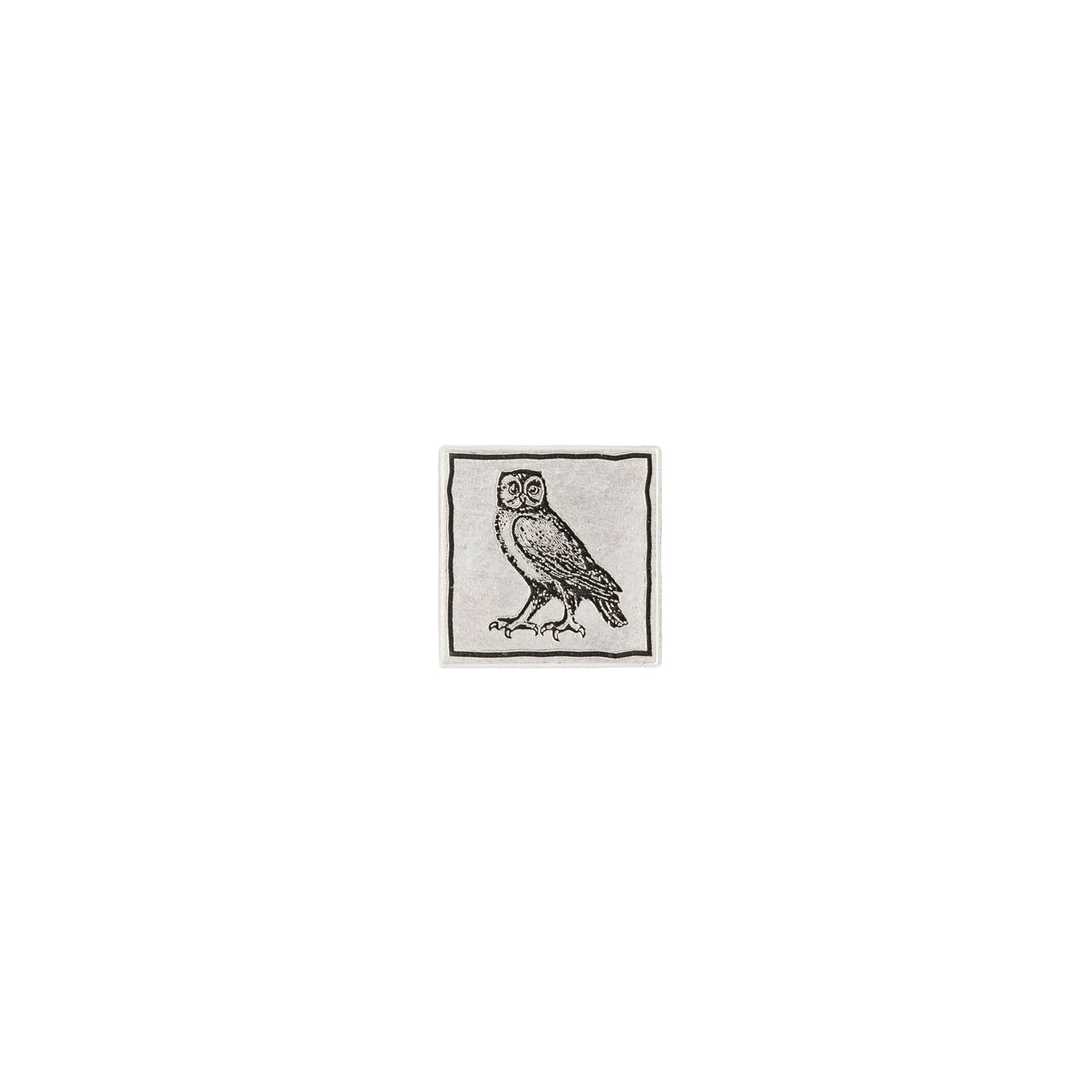 Owl Square Pin